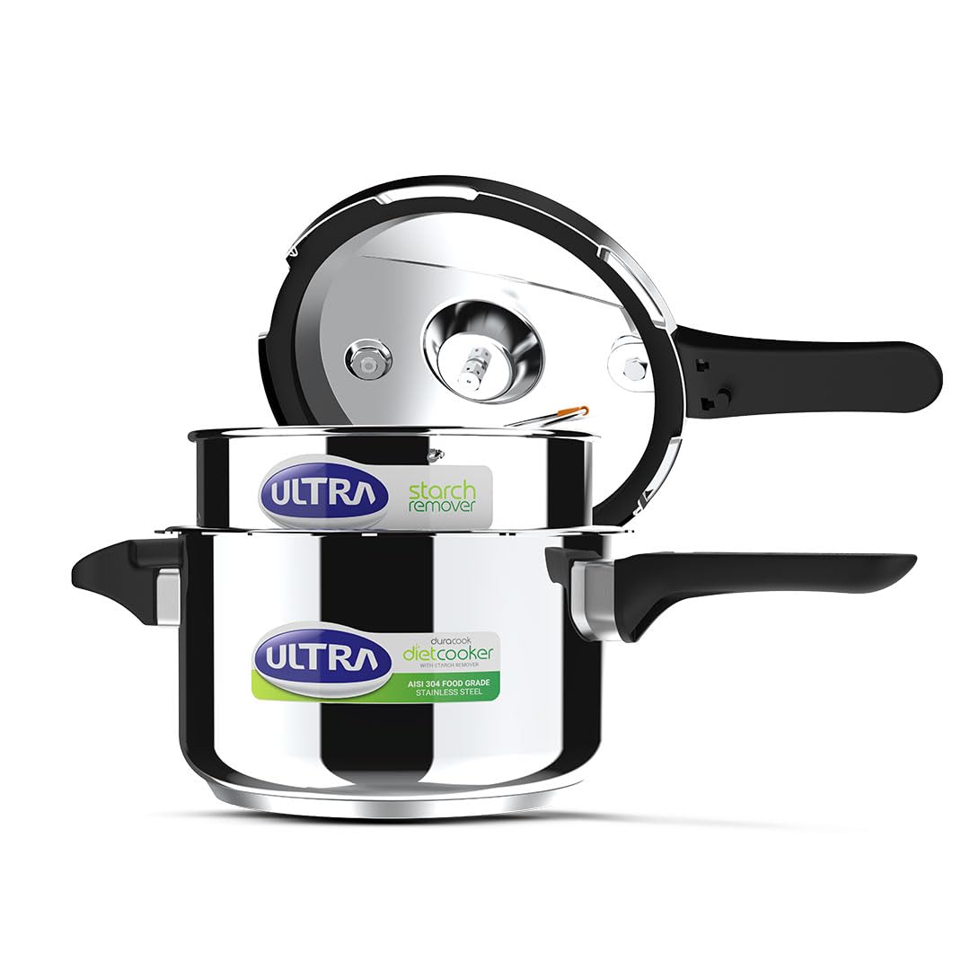 Ultra Duracook Diet Cooker 3 Litre - Excess Starch Remover | AISI 304 ...