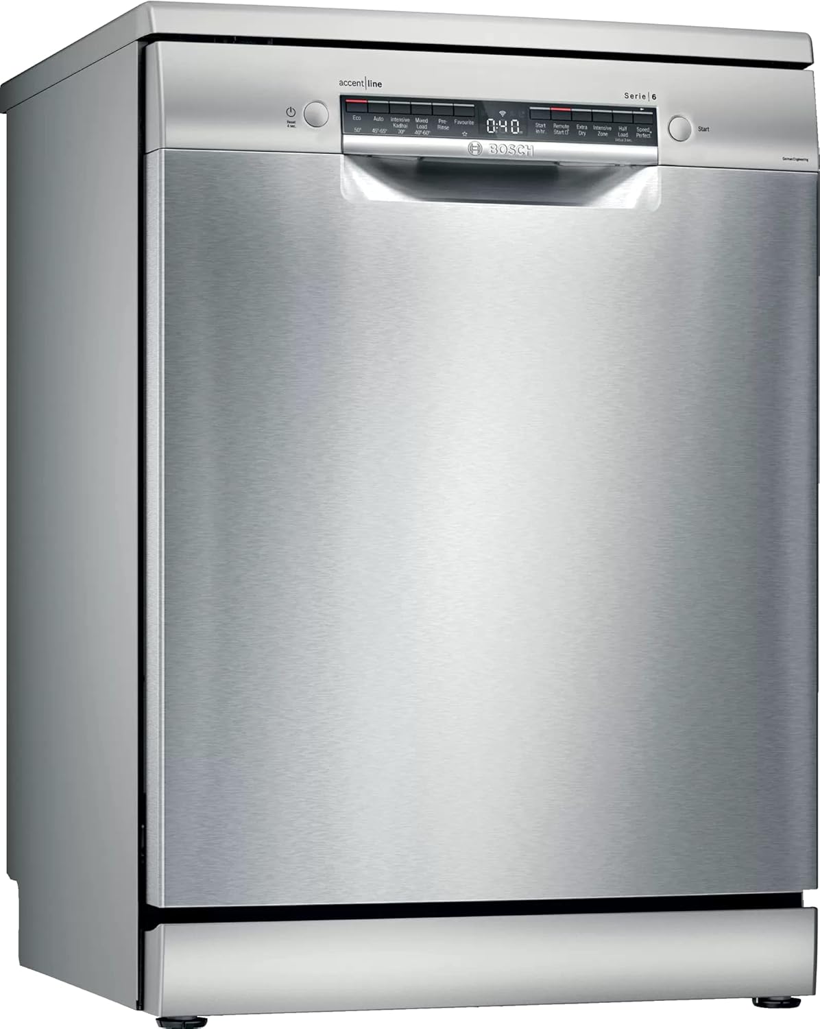 Bosch 14 Place Settings Free Standing Dishwasher SMS6HVI00I ...